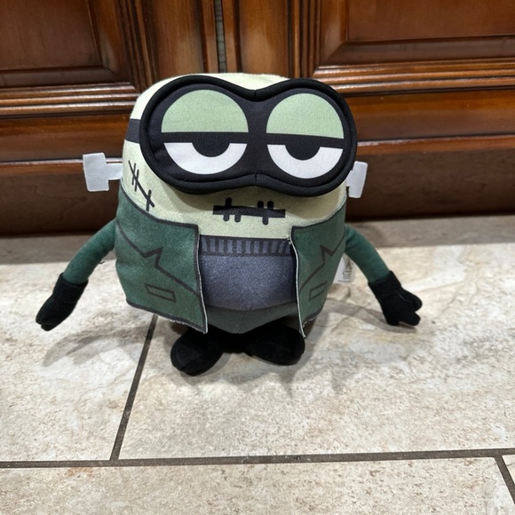 Toys | Despicable Me Minion Frankenstein Monster Minion Plush | Poshmark